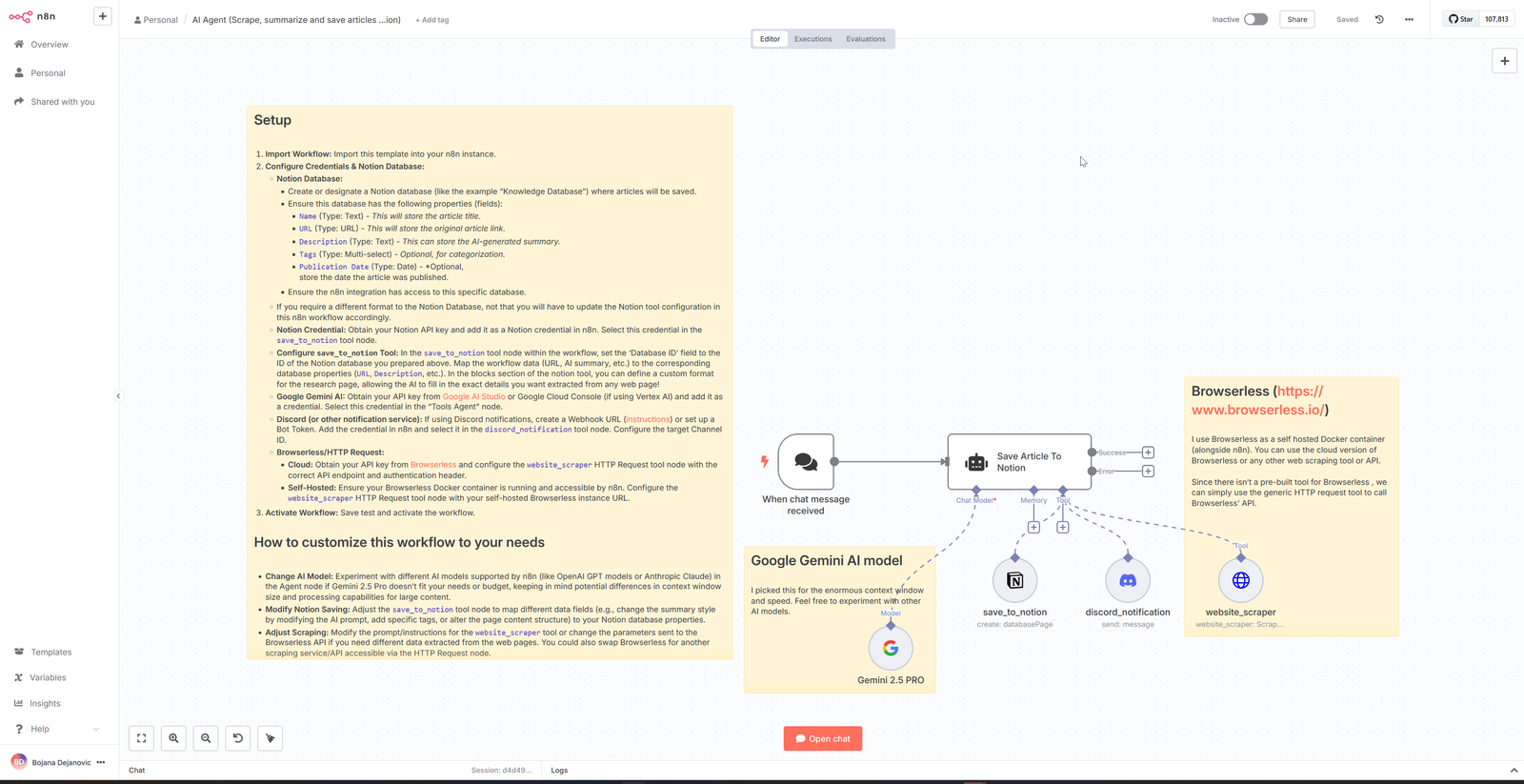 Self-Hosting n8n – Your Automation Sidekick (with a Dash of AI)